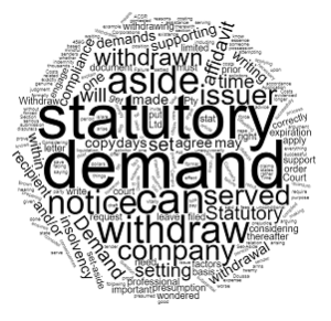 Statutory Demand Fixed Fees - Complete Guide - #1 Debt Lawyers