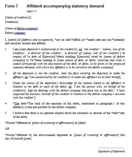 Setting Aside a Statutory Demand - #1 Complete Guide - Stonegate Legal