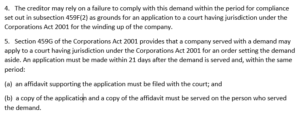 How to Draft a Statutory Demand - Form 509H - Stonegate Legal