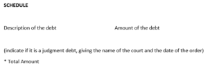 How to Draft a Statutory Demand - Form 509H - Stonegate Legal